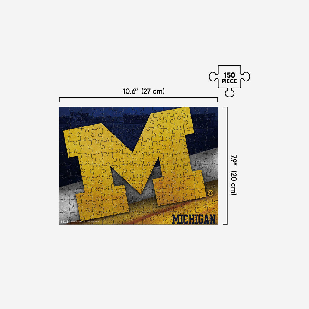 Michigan Wolverines Team Logo 150 Piece Jigsaw Puzzle PZLZ FOCO