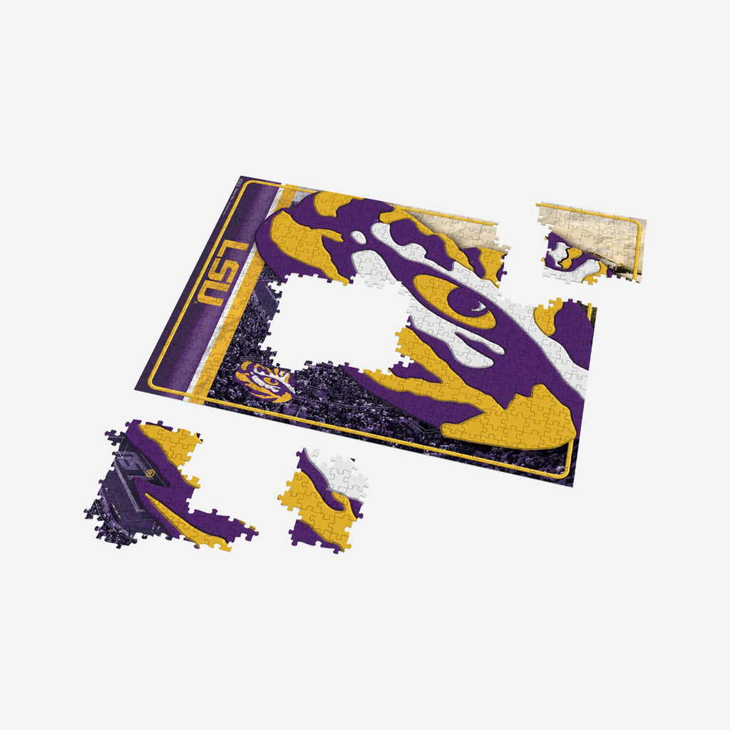 LSU Tigers Big Logo 500 Piece Jigsaw Puzzle PZLZ FOCO
