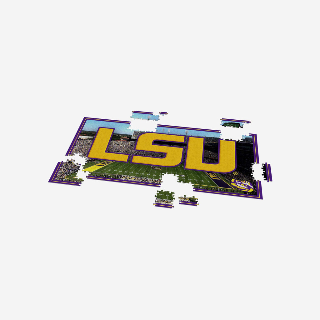 LSU Tigers Tiger Stadium 500 Piece Stadiumscape Jigsaw Puzzle PZLZ FOCO
