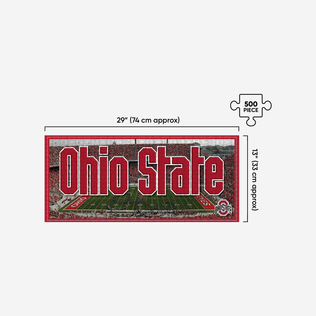 Ohio State Buckeyes Ohio Stadium 500 Piece Stadiumscape Jigsaw Puzzle FOCO