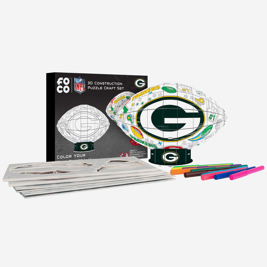 Green Bay Packers PZLZ Craft Kit FOCO