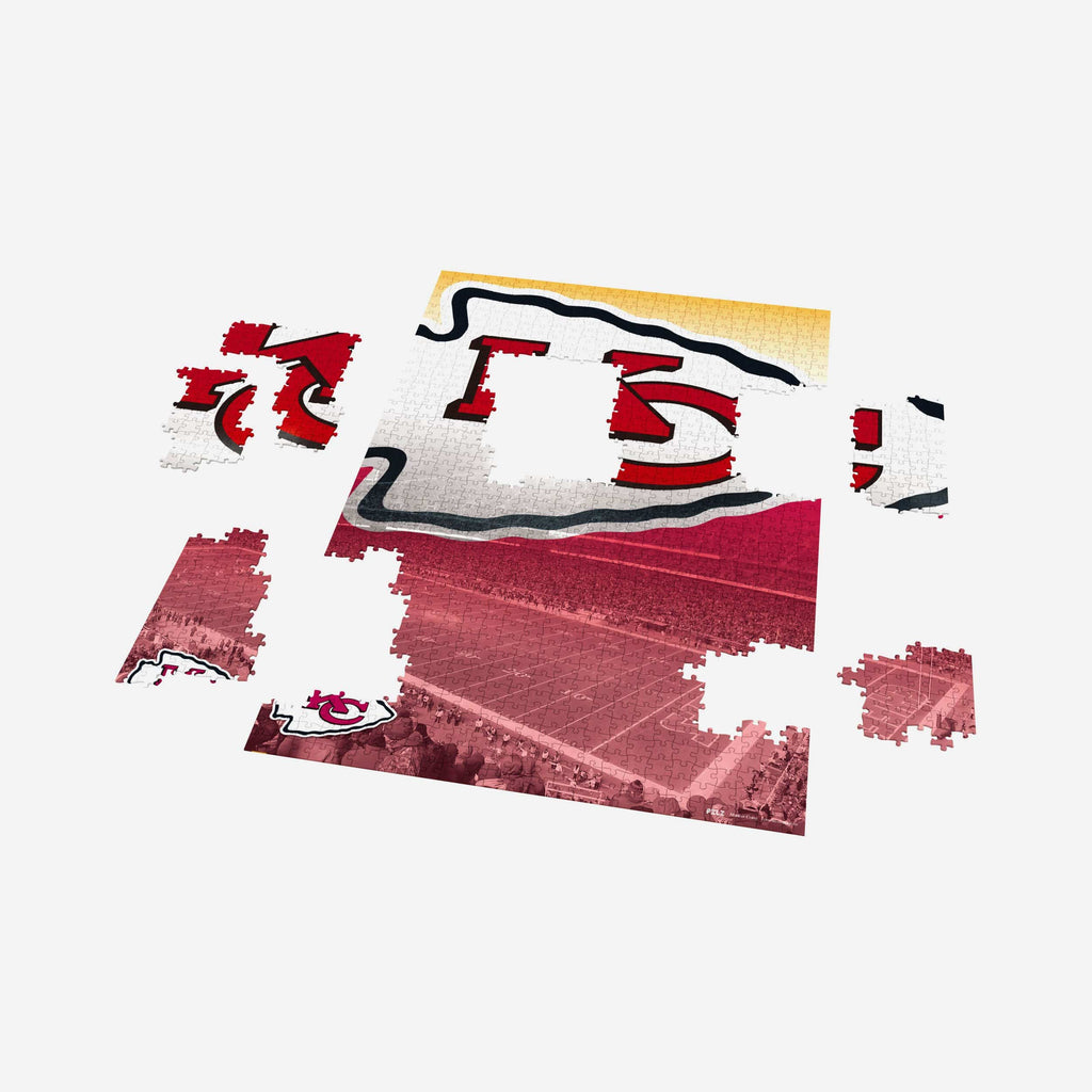 Kansas City Chiefs Arrowhead Stadium 1000 Piece Jigsaw Puzzle PZLZ FOCO