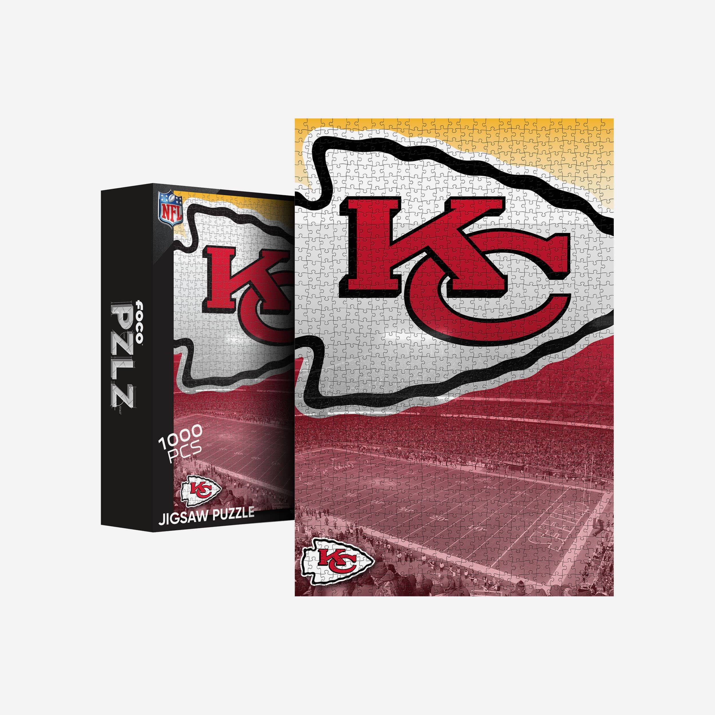 Kansas City Chiefs Arrowhead Stadium 1000 Piece Jigsaw Puzzle PZLZ FOCO