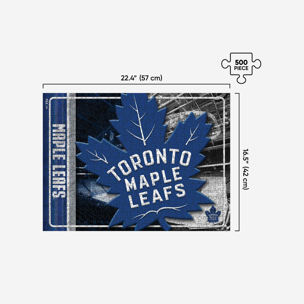 Toronto Maple Leafs Big Logo 500 Piece Jigsaw Puzzle PZLZ FOCO