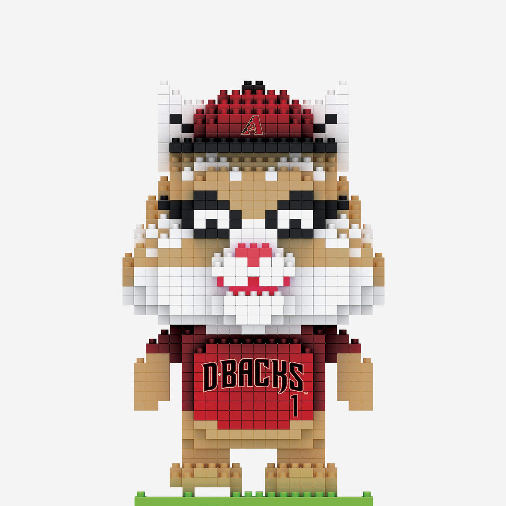D Baxter the Bobcat Arizona Diamondbacks BRXLZ Mascot FOCO