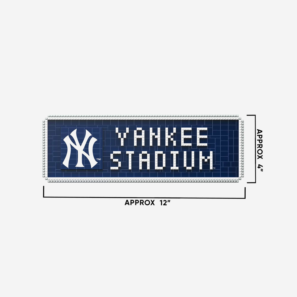 New York Yankees BRXLZ Stadium Street Sign FOCO
