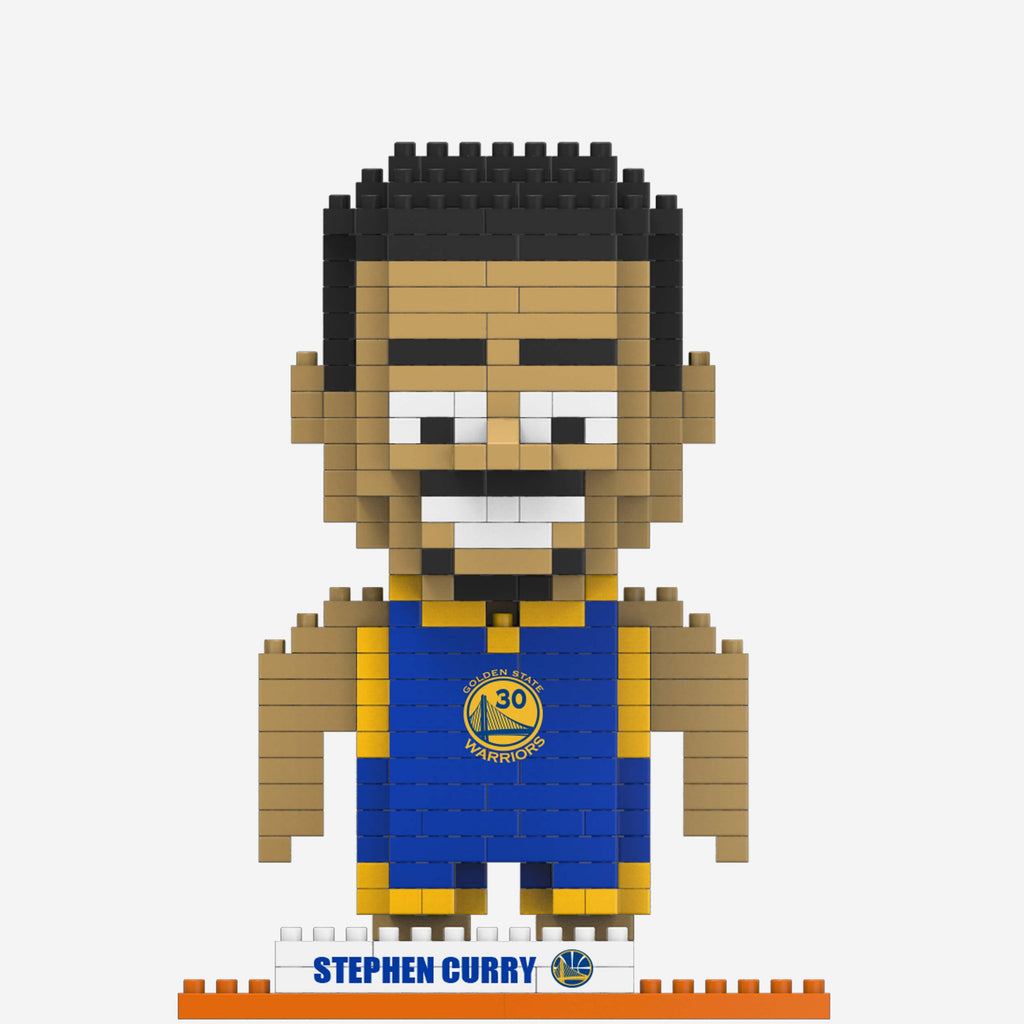 Steph Curry Golden State Warriors BRXLZ Mini Player FOCO