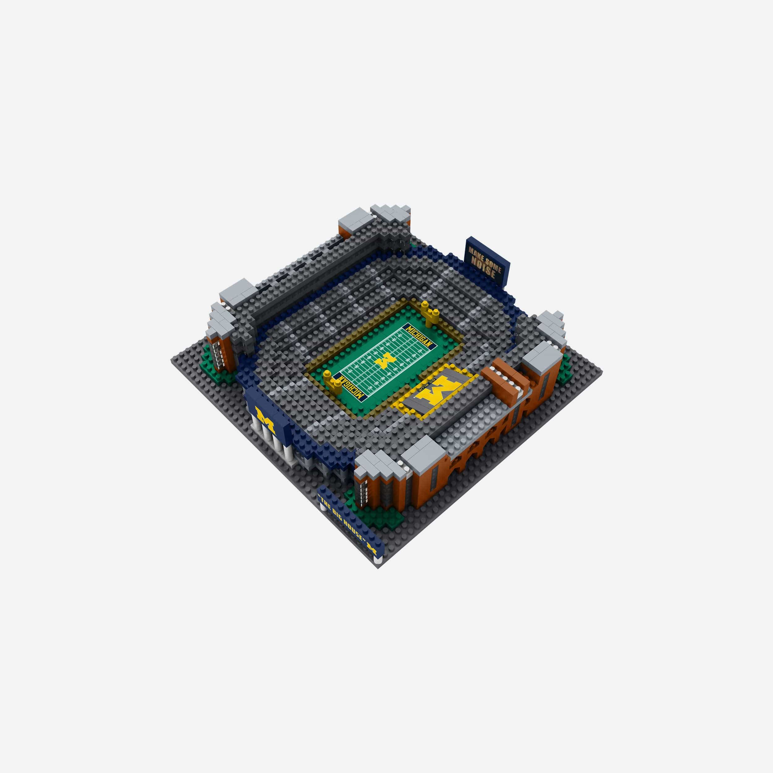 Michigan Wolverines Michigan Mini BRXLZ Stadium FOCO