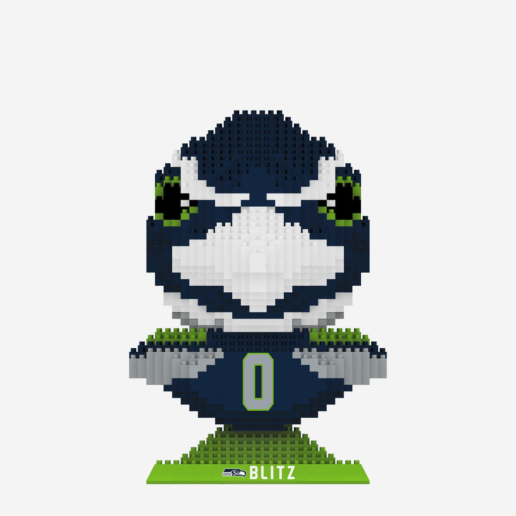 Blitz Seattle Seahawks BRXLZ Mascot Bust FOCO