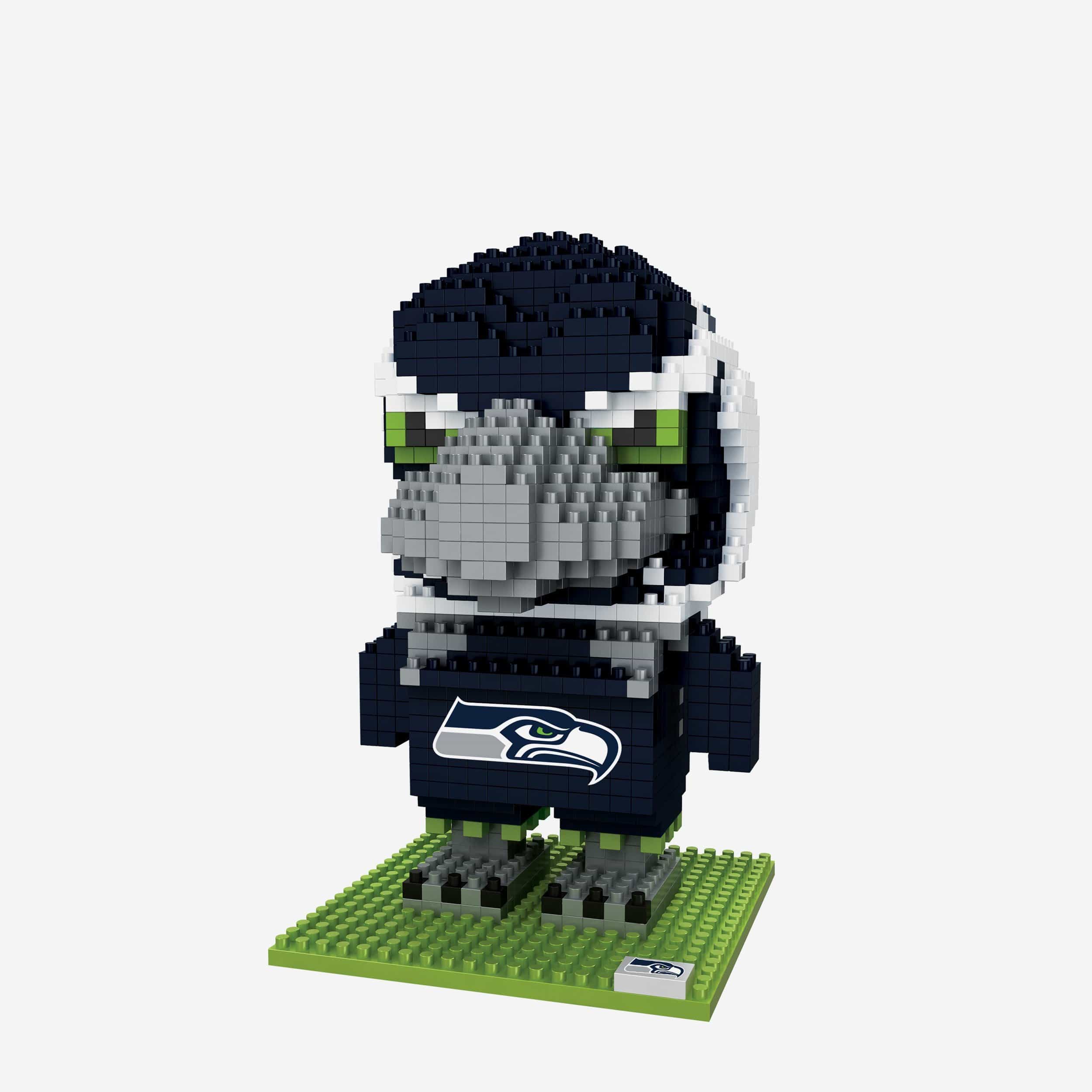 Blitz Seattle Seahawks BRXLZ Mascot FOCO