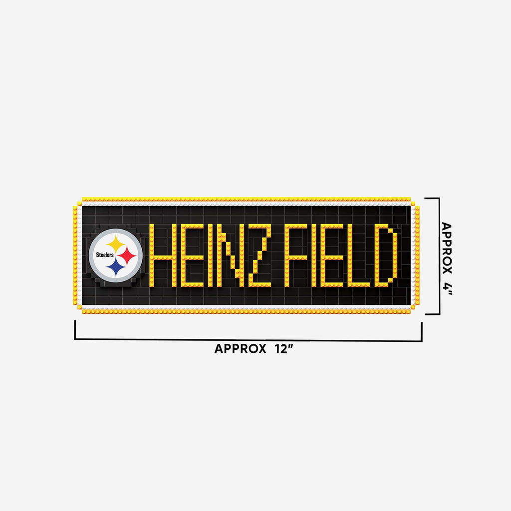 Pittsburgh Steelers BRXLZ Stadium Street Sign FOCO