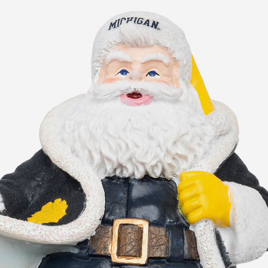 Michigan Wolverines Santa Figure FOCO