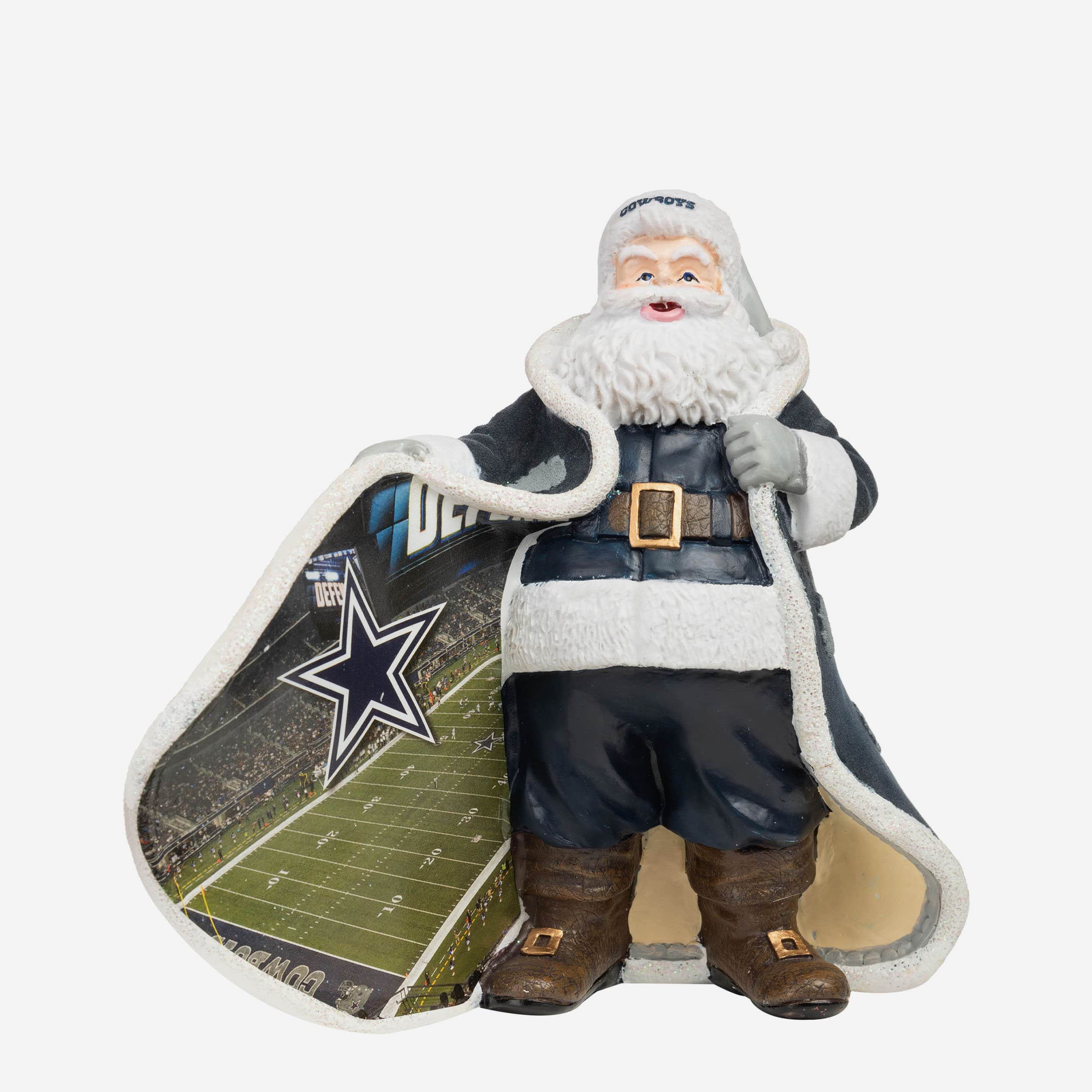 Dallas Cowboys Santa Figure FOCO