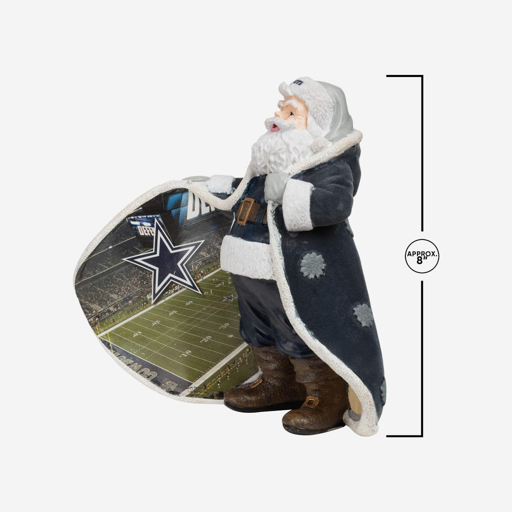 Dallas Cowboys Santa Figure FOCO