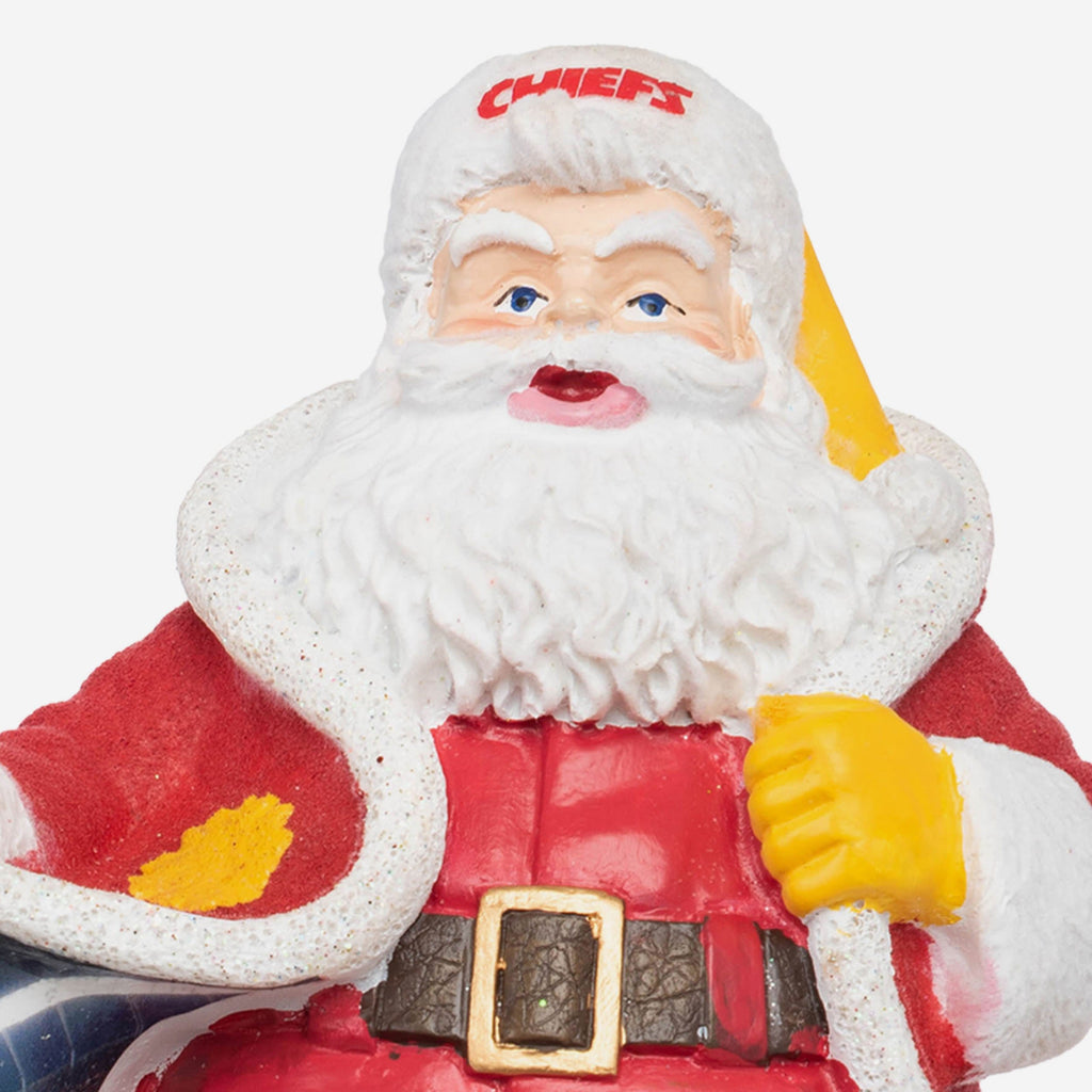 Kansas City Chiefs Santa Figure FOCO