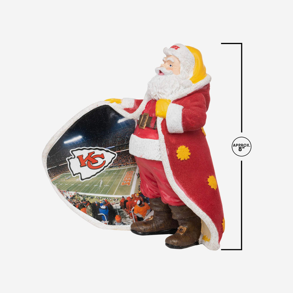 Kansas City Chiefs Santa Figure FOCO
