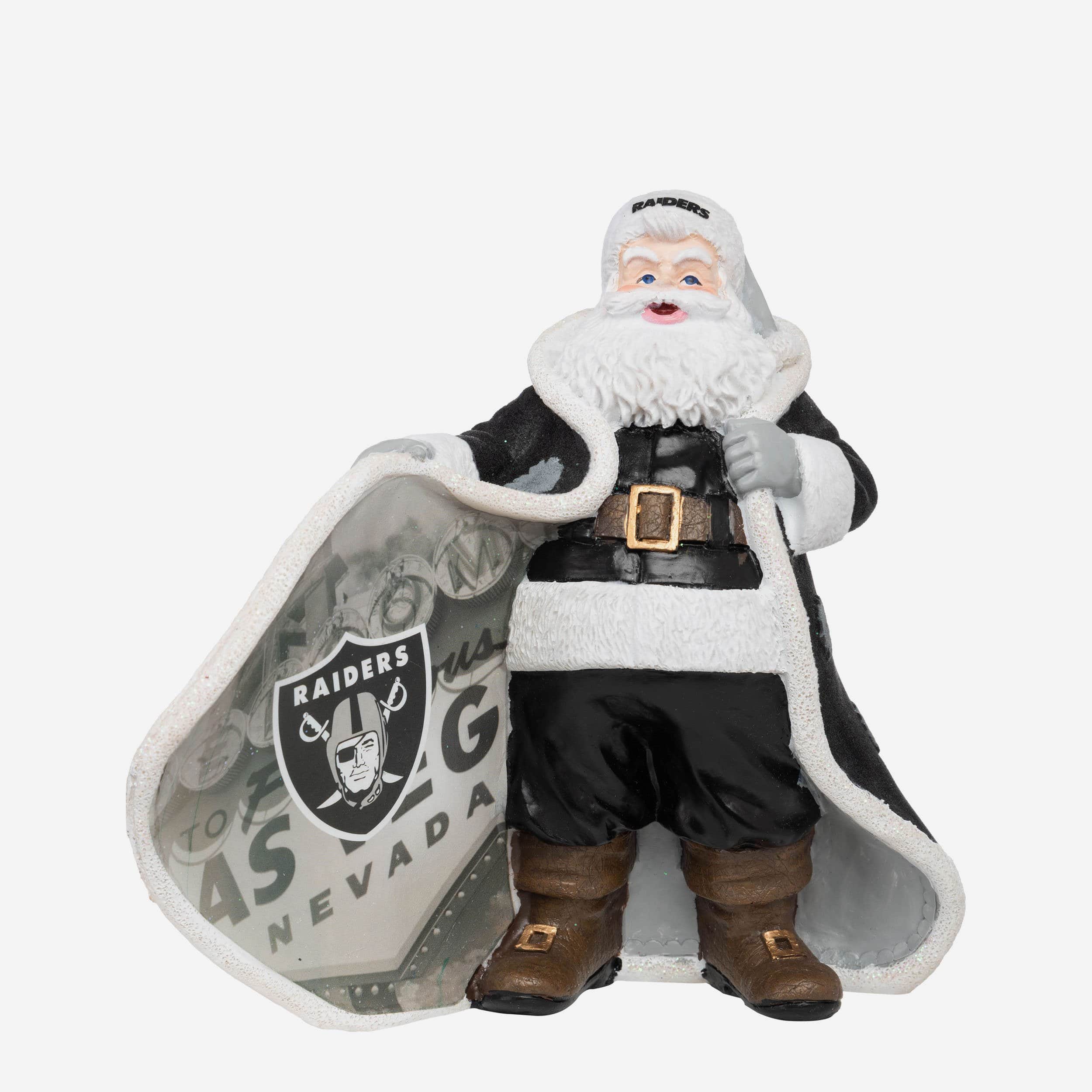 Las Vegas Raiders Santa Figure FOCO
