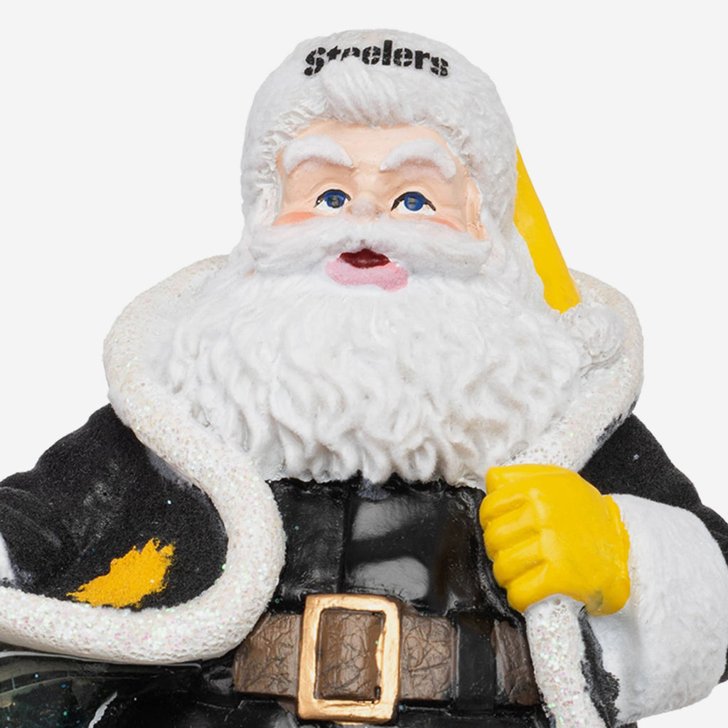 Pittsburgh Steelers Santa Figure FOCO