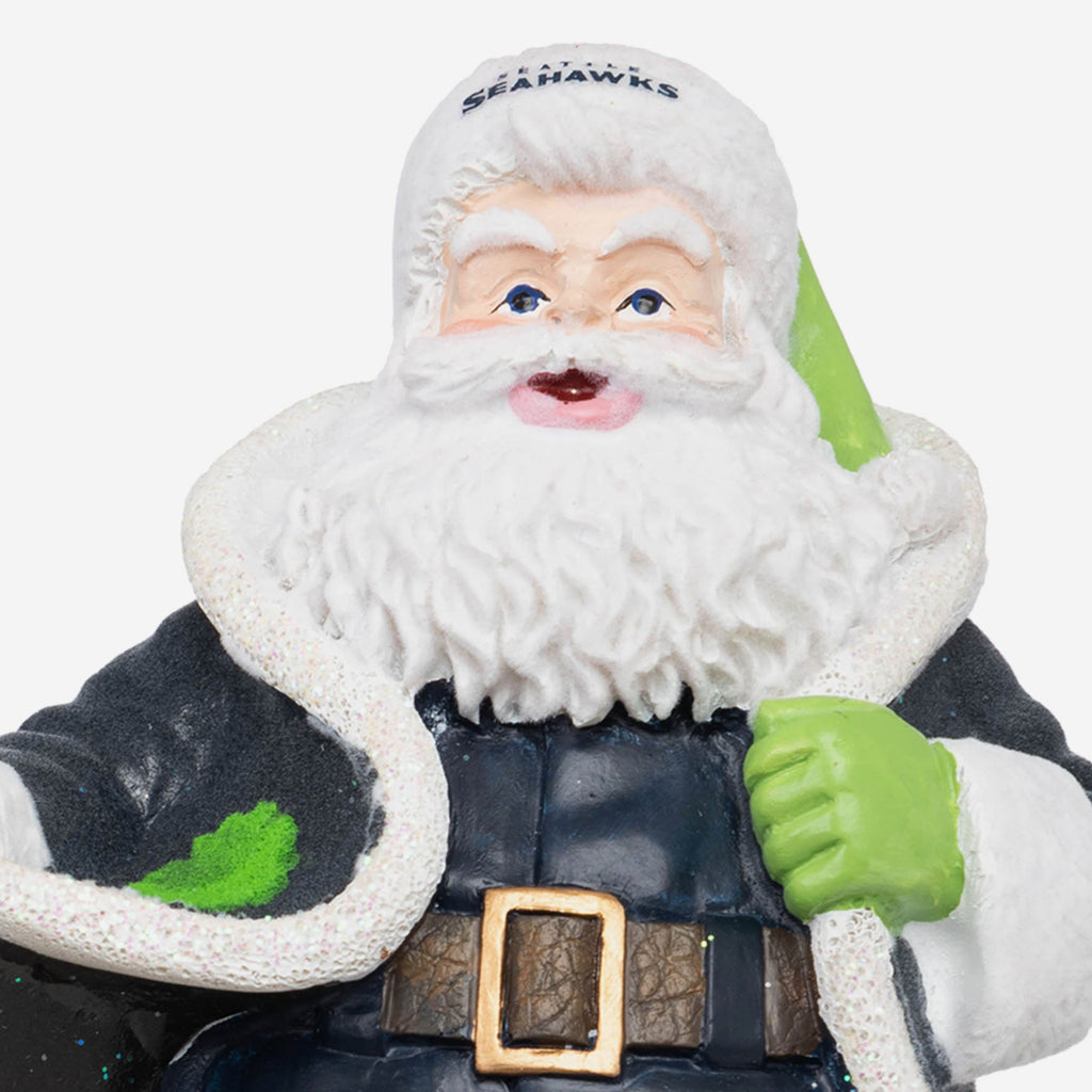 Seattle Seahawks Santa Figure FOCO