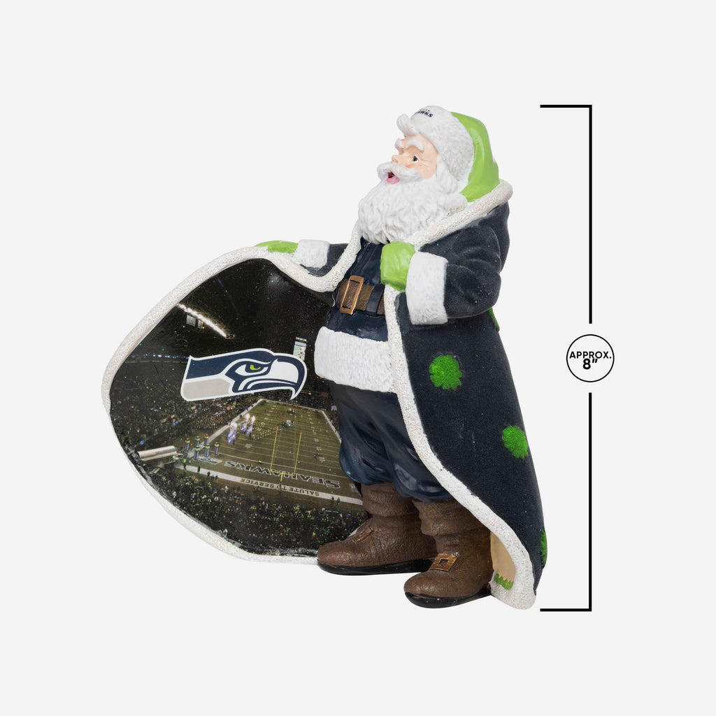 Seattle Seahawks Santa Figure FOCO