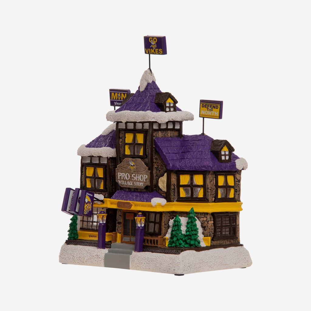 Minnesota Vikings Light Up Resin Team Village FOCO