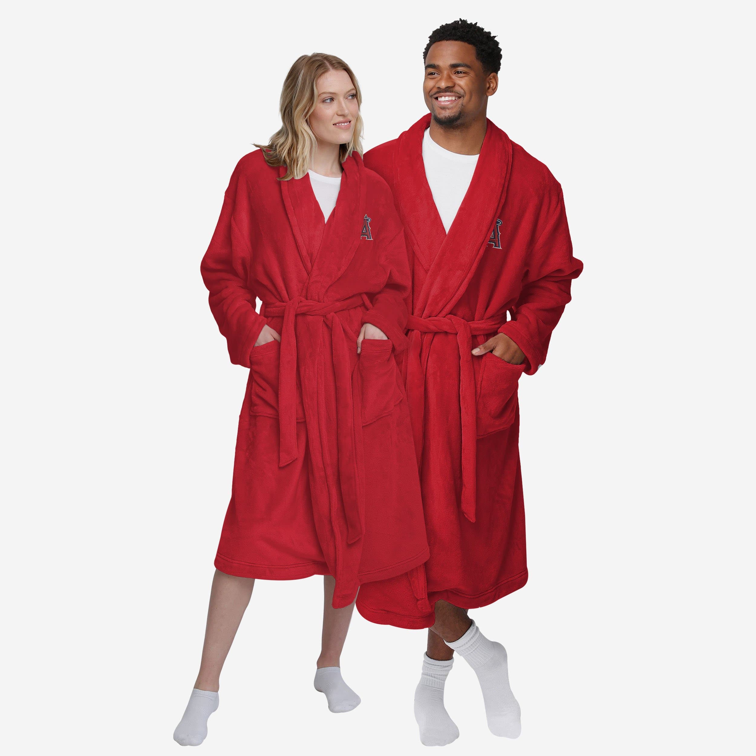 Los Angeles Angels Lazy Day Team Robe FOCO