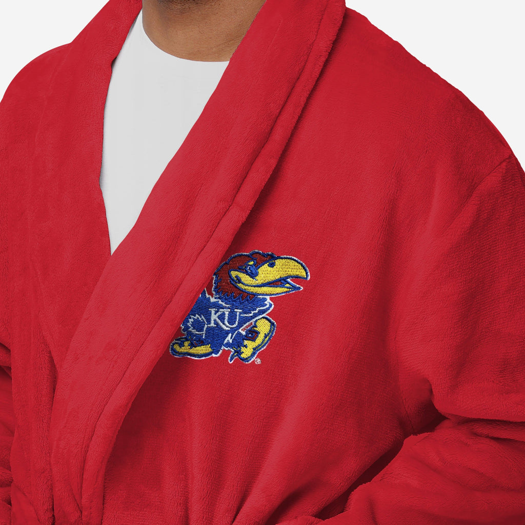 Kansas Jayhawks Lazy Day Team Robe FOCO