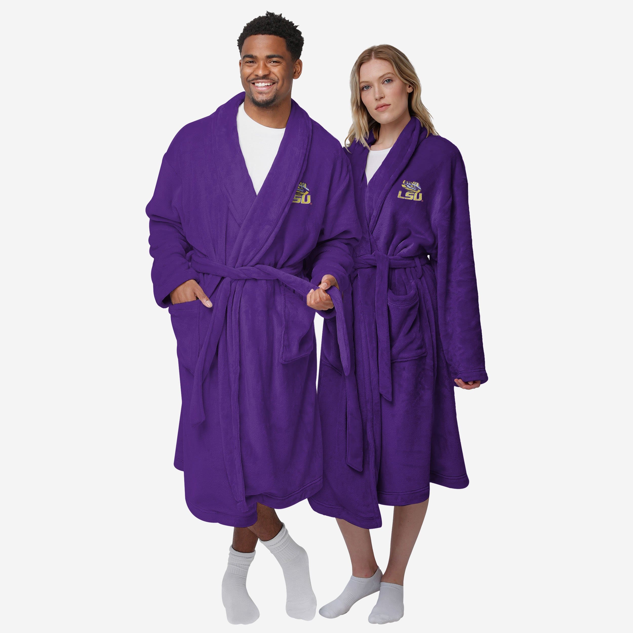 LSU Tigers Lazy Day Team Robe FOCO