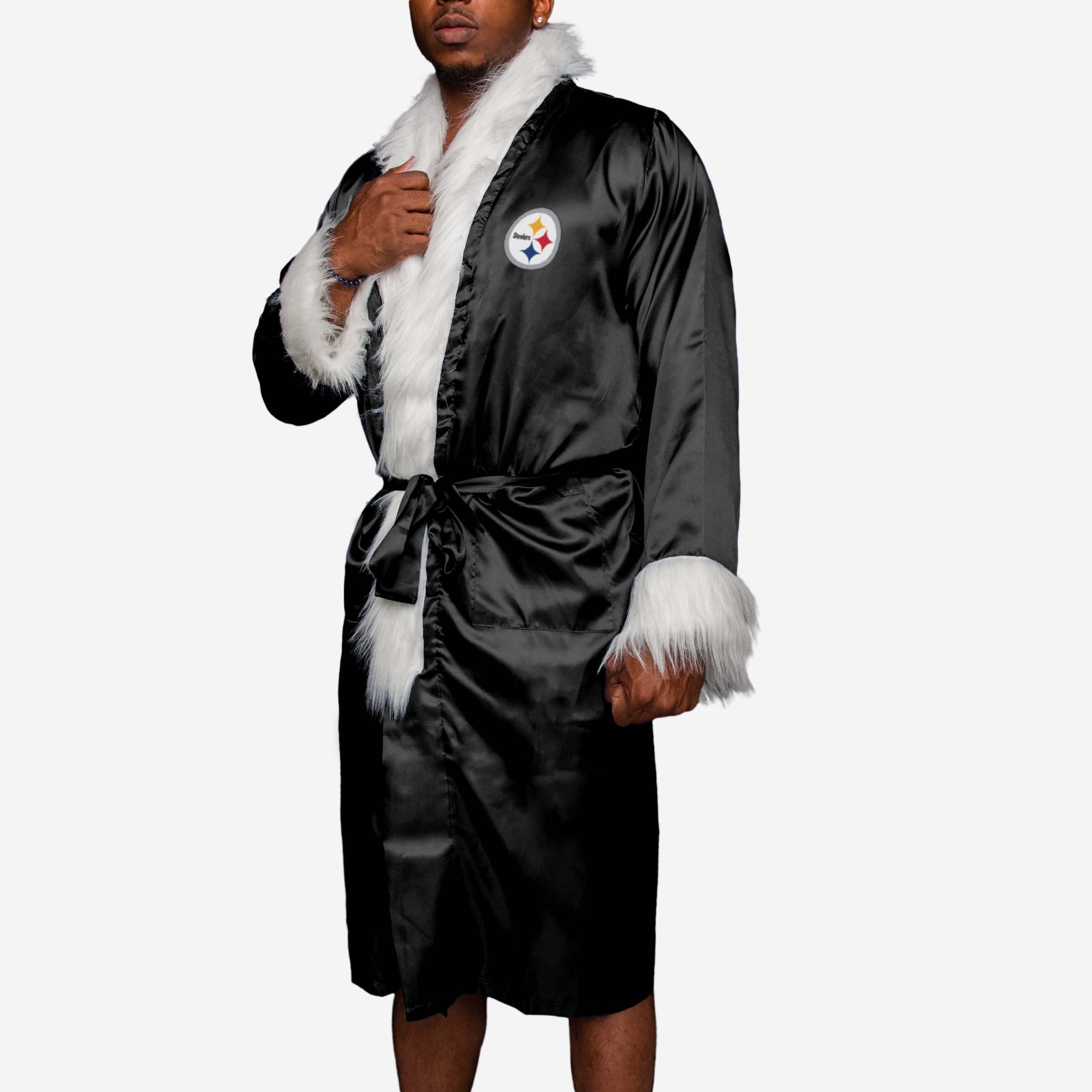 Pittsburgh Steelers Team Wrestling Robe FOCO
