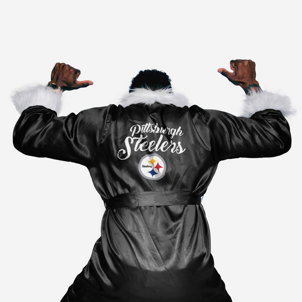 Pittsburgh Steelers Team Wrestling Robe FOCO