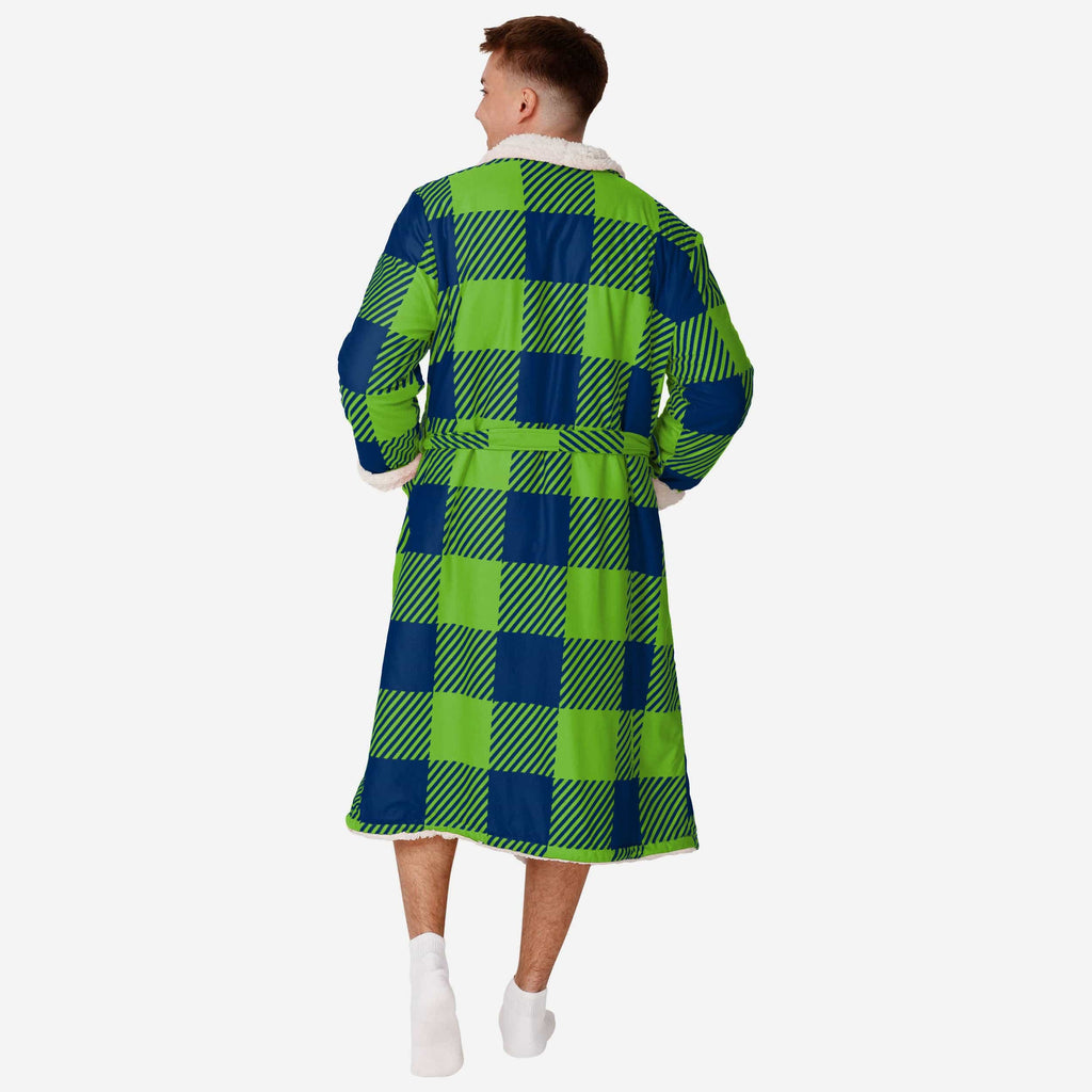Seattle Seahawks Lounge Life Reversible Robe FOCO