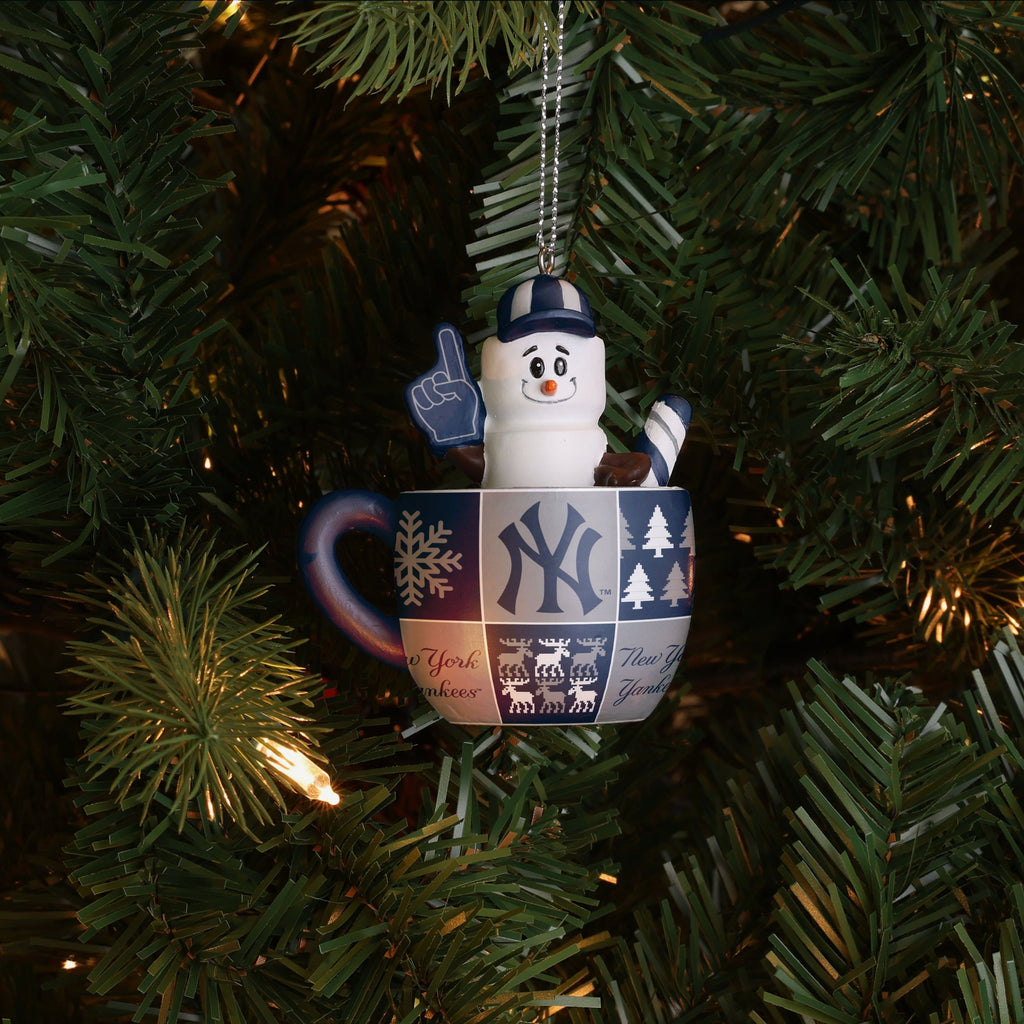 New York Yankees Smores Mug Ornament FOCO