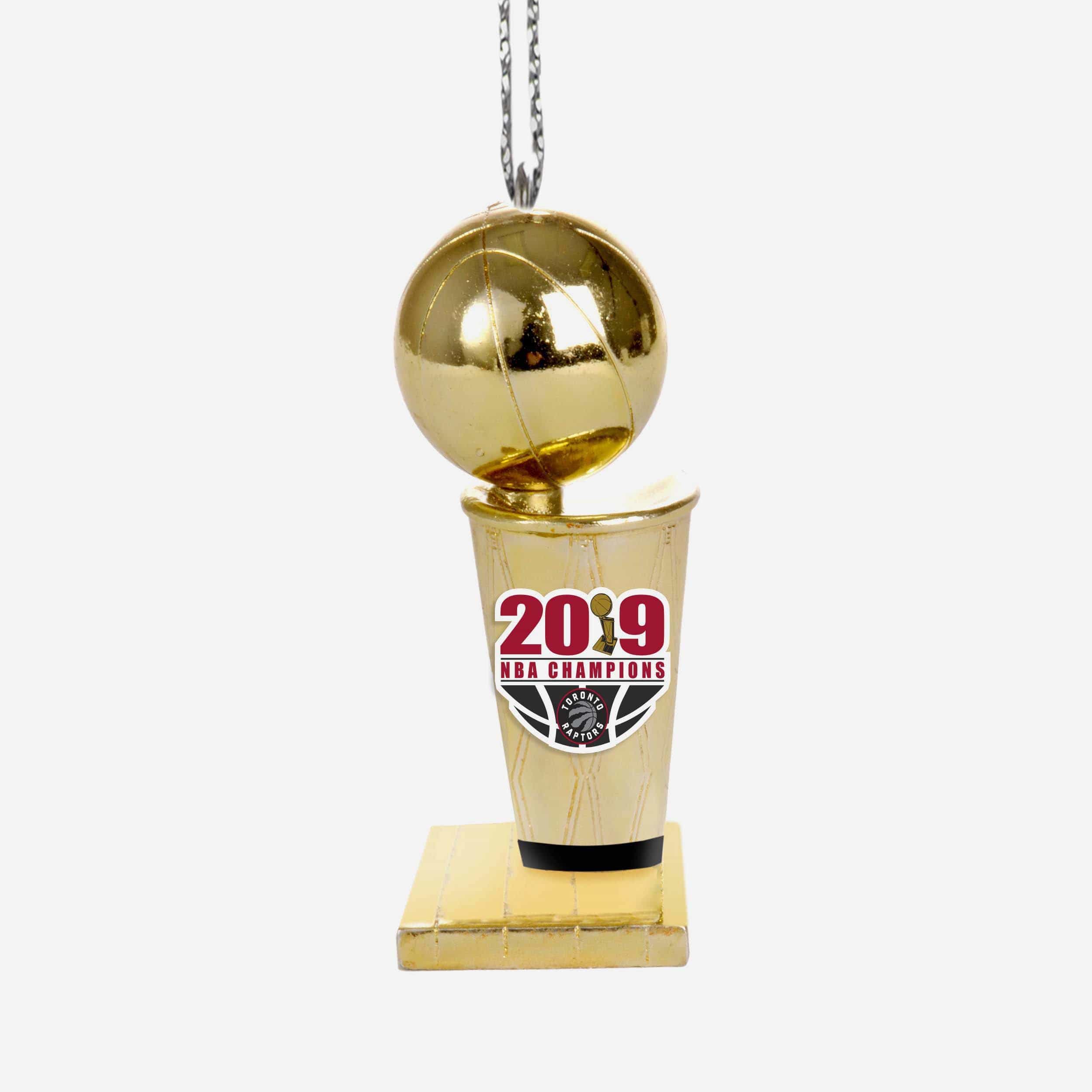 Toronto Raptors 2019 NBA Champions Trophy Ornament FOCO
