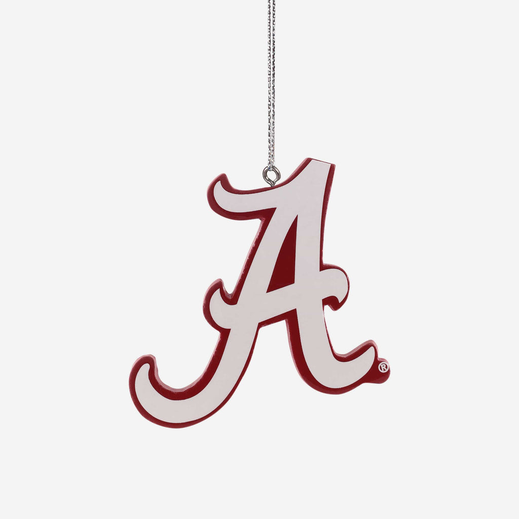 Alabama Crimson Tide Holiday Cheer Logo Ornament FOCO
