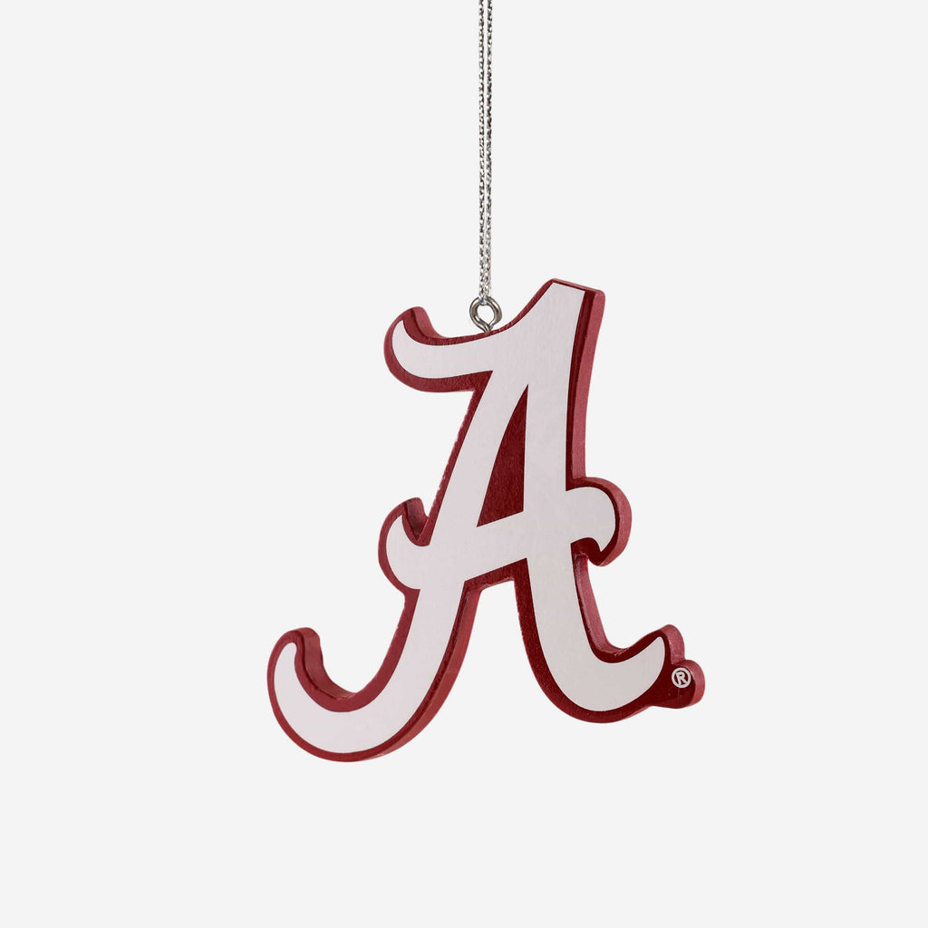 Alabama Crimson Tide Holiday Cheer Logo Ornament FOCO