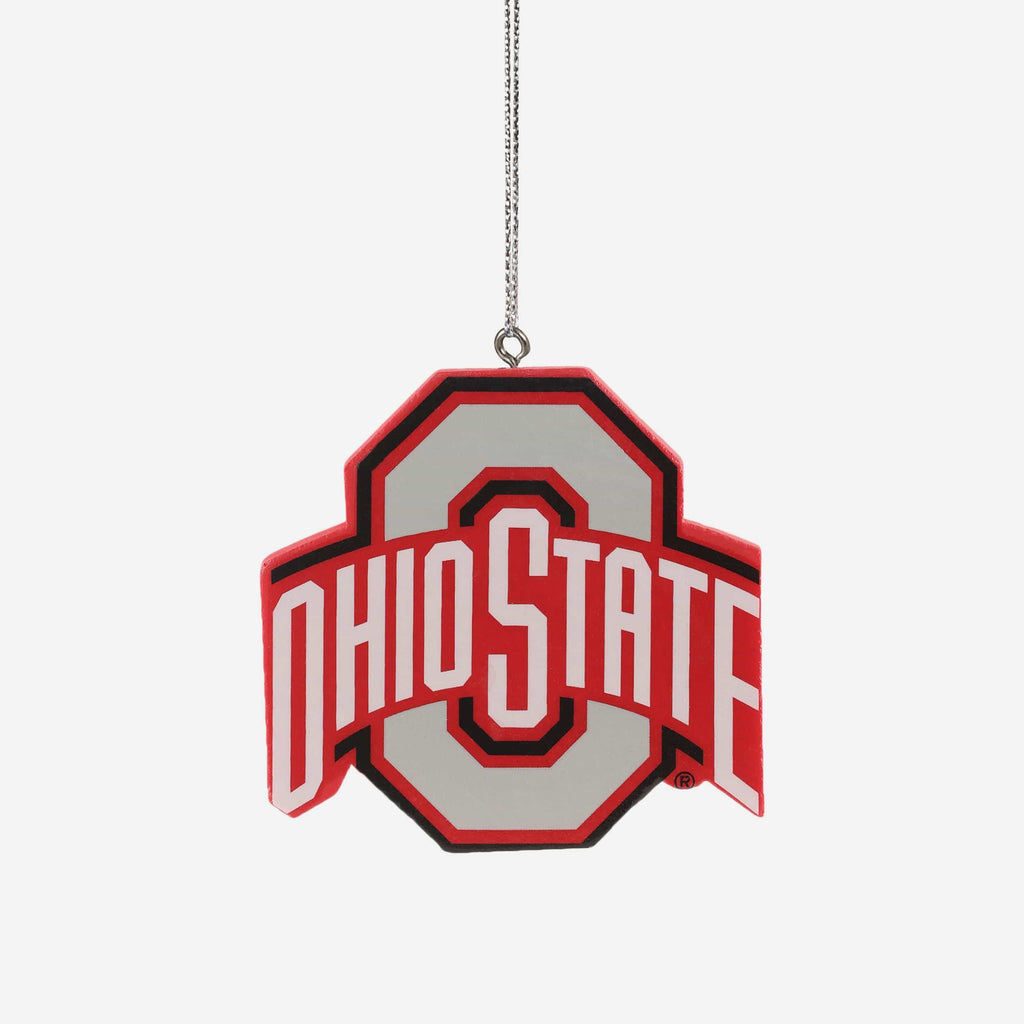 Ohio State Buckeyes Holiday Cheer Logo Ornament FOCO