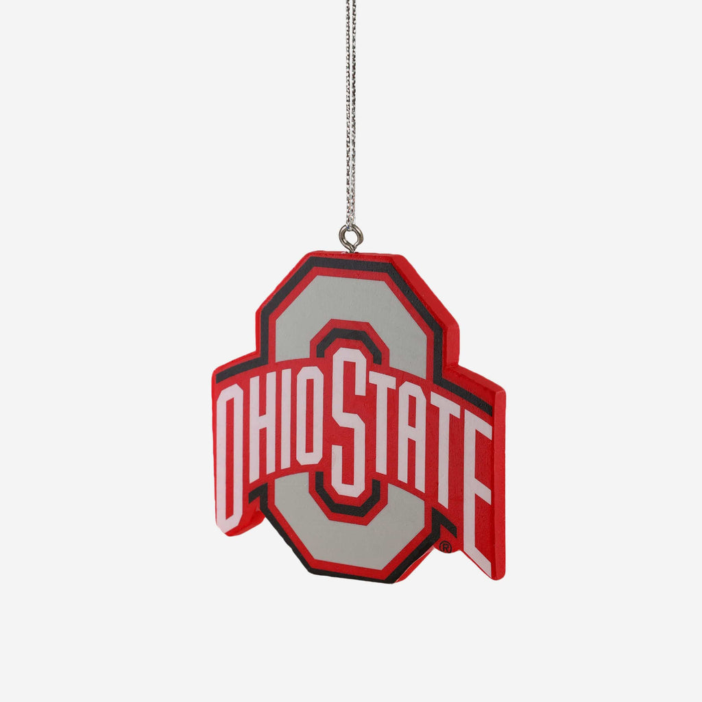 Ohio State Buckeyes Holiday Cheer Logo Ornament FOCO
