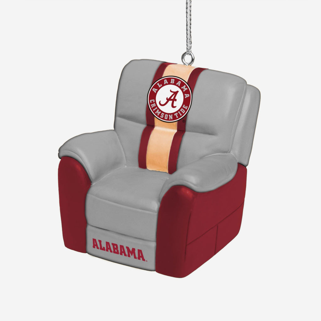 Alabama Crimson Tide Reclining Chair Ornament FOCO