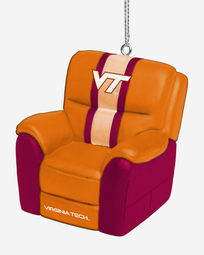 Virginia Tech Hokies Reclining Chair Ornament FOCO
