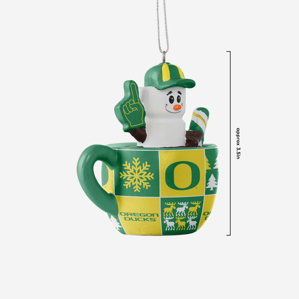 Oregon Ducks Smores Mug Ornament FOCO