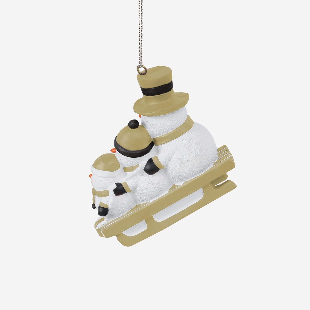 UCF Knights Sledding Snowmen Ornament FOCO