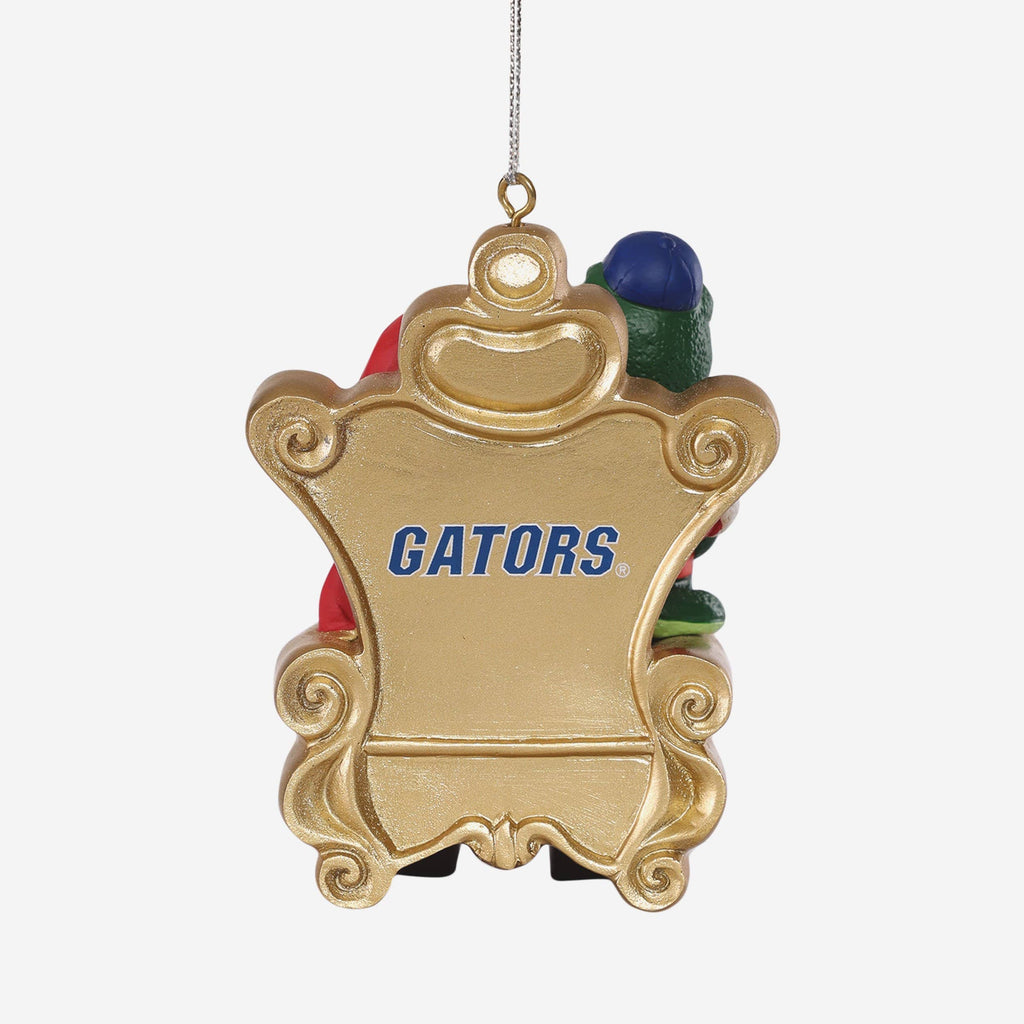 Albert Florida Gators Mascot On Santa's Lap Ornament FOCO