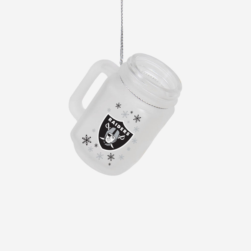 Las Vegas Raiders Mason Jar Ornament FOCO