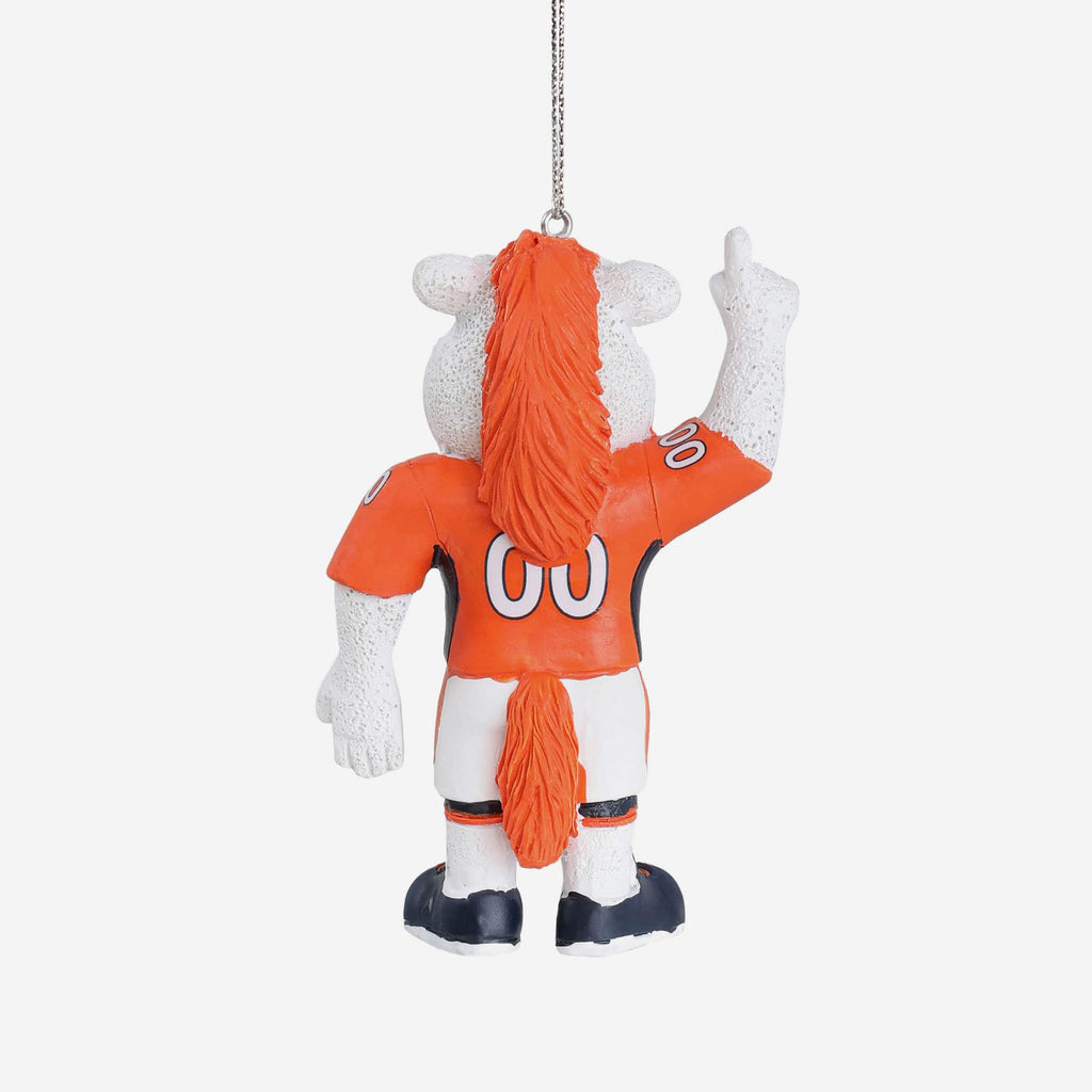 Miles Denver Broncos Mascot Ornament FOCO