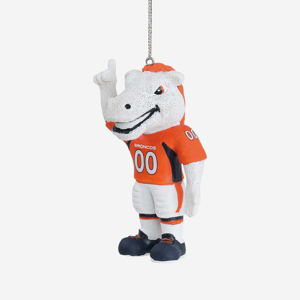 Miles Denver Broncos Mascot Ornament FOCO