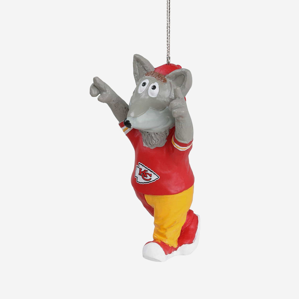 KC Wolf Kansas City Chiefs Mascot Ornament FOCO