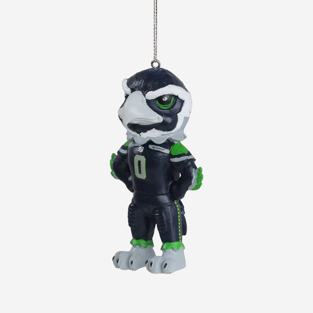 Blitz Seattle Seahawks Mascot Ornament FOCO