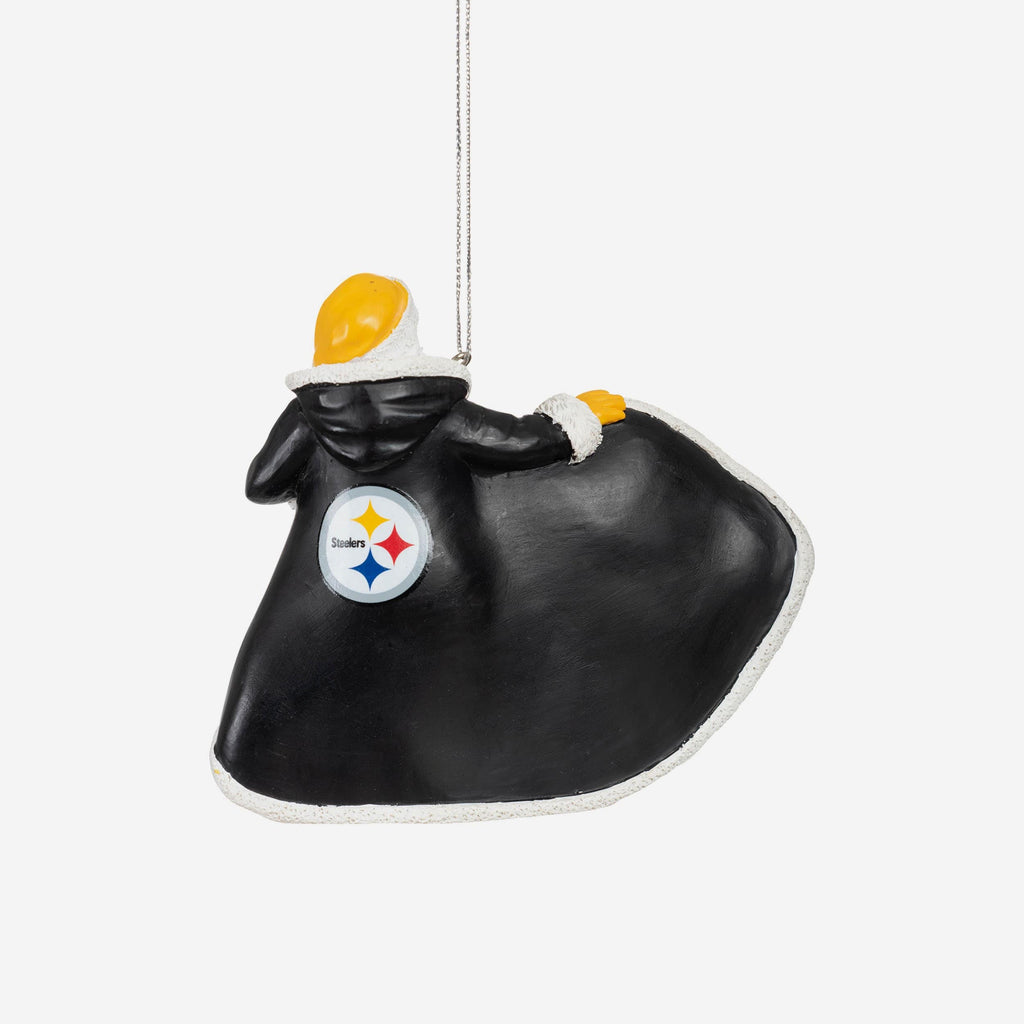 Pittsburgh Steelers Photoprint Santa Ornament FOCO