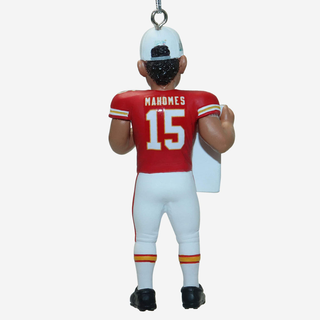 Patrick Mahomes Kansas City Chiefs Super Bowl LIV Champions Ornament FOCO