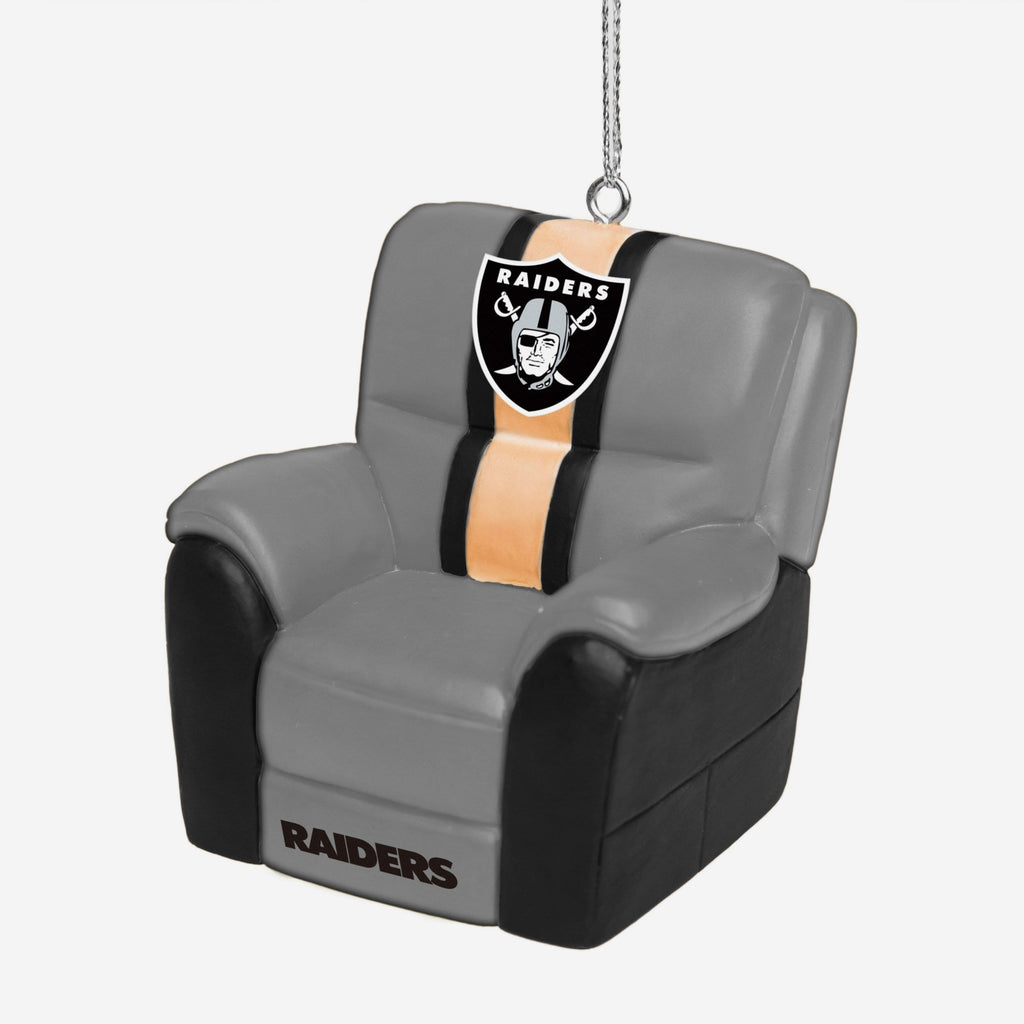 Las Vegas Raiders Reclining Chair Ornament FOCO